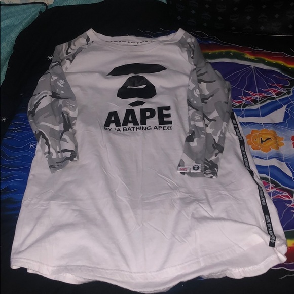 Bape | Tops | Aape Tshirt | Poshmark